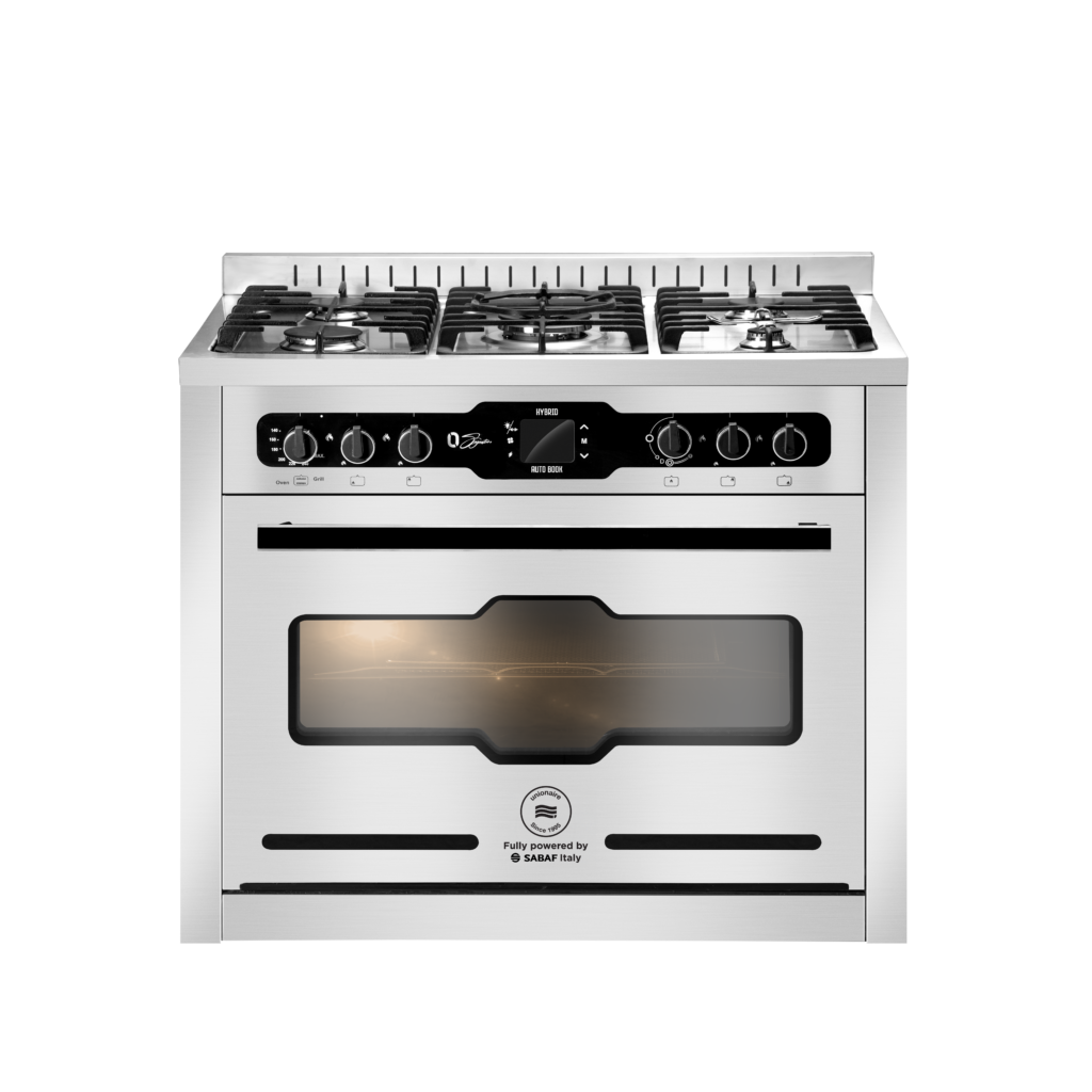 O Signature Autocook Hybrid silver Gas Cooker From Unionaire – 5 ...